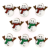 Sew Cute Snowmen | Novelty Buttons for Sewing and Crafts