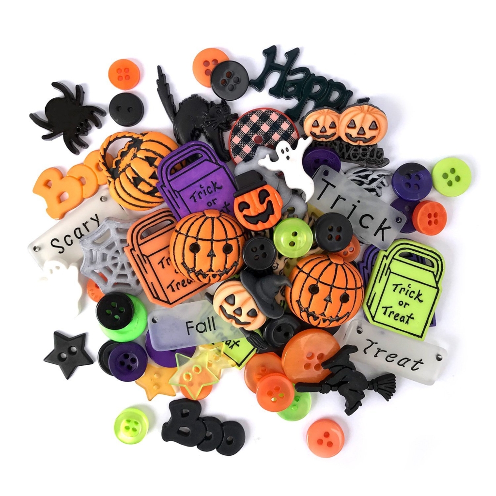 Halloween Grab Bag | Novelty Buttons for Sewing and Crafts